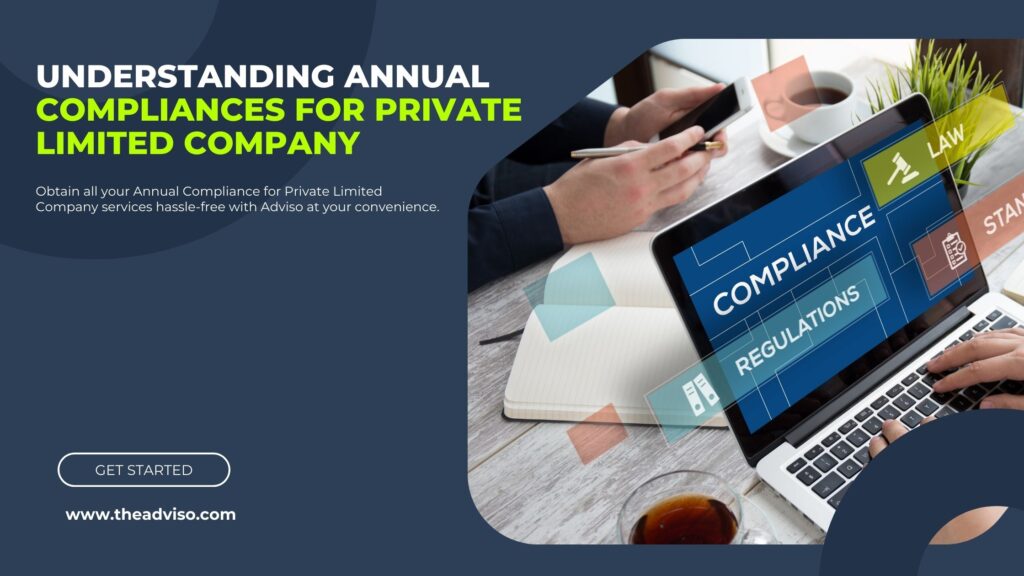 Annual Compliances for Private Limited Company Annual Compliances for Private Limited Company